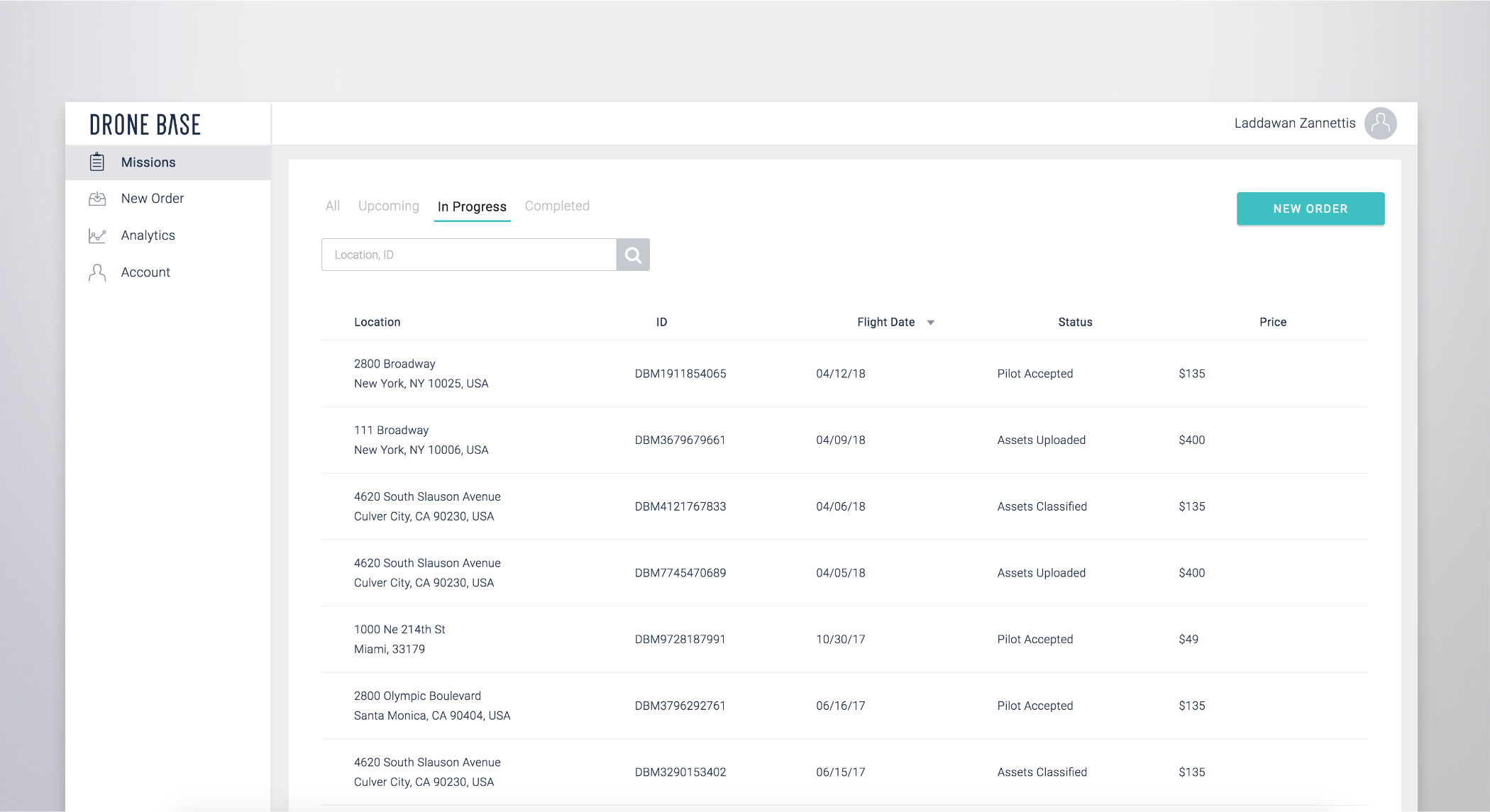 Introducing the New DroneBase Client Dashboard